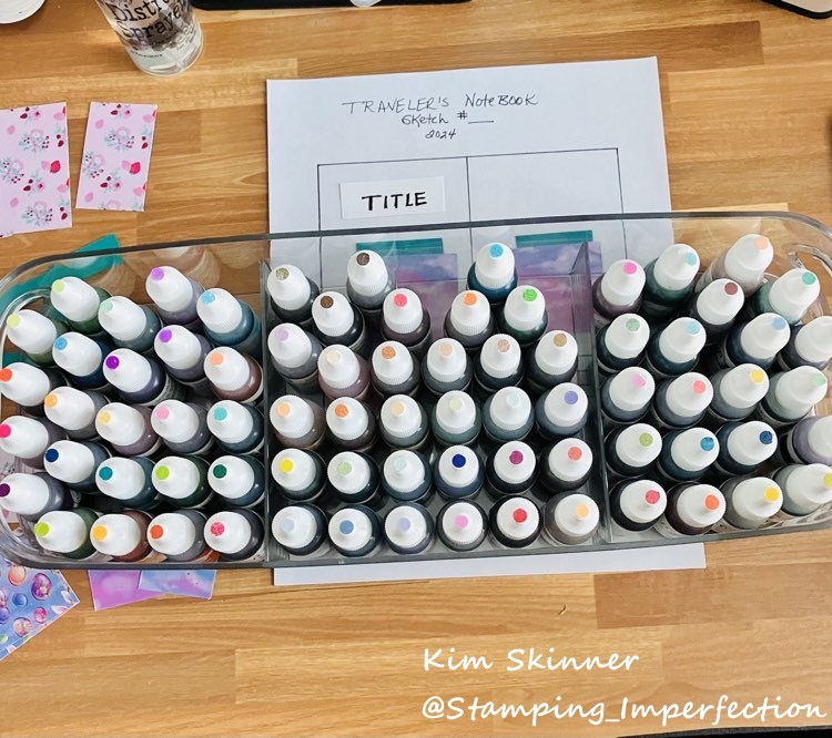 Easy Ink Swatching Using Supplies You Already Own: February Craft ...